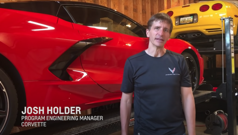 Corvette Engineer Josh Holder Gives a Look Under the C8 Corvette