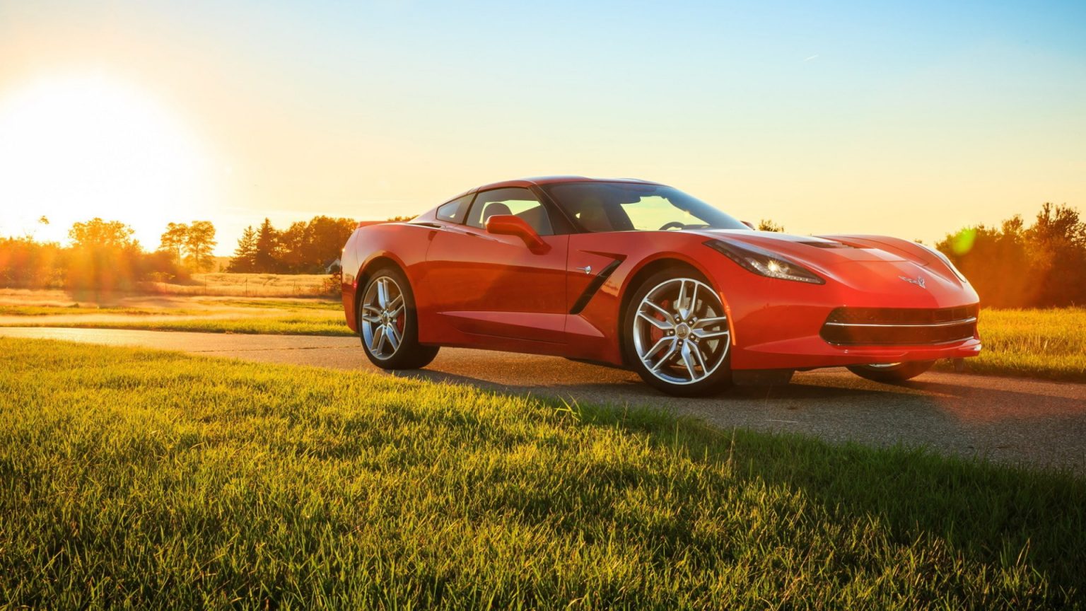 Red Corvette Wallpapers | Corvsport