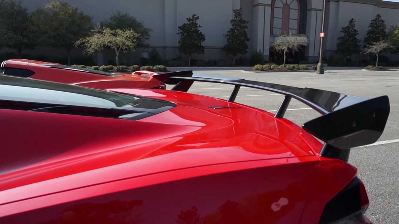 There Are No More High Wing Spoilers For 2020 Corvette C8's