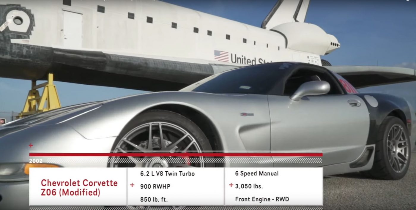 2002 Modified Corvette C5 Z06 Breaks 200 MPH In The Standing Mile