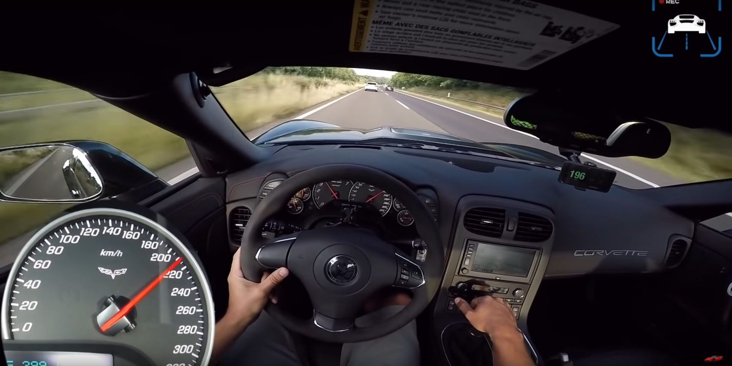 Ever Wondered How Fast A Corvette C6 ZR1 Actually Is? [VIDEO]
