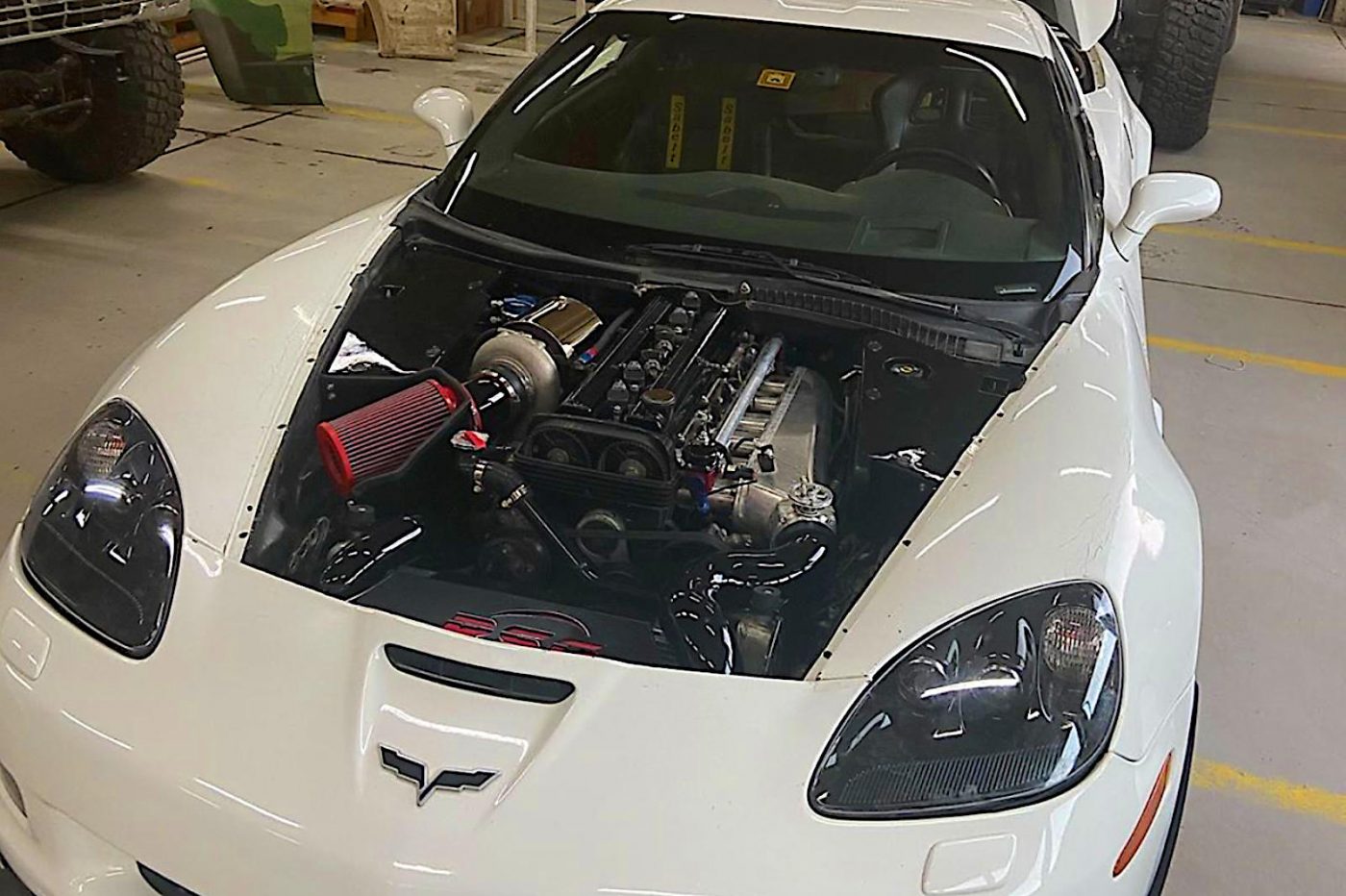 A United Arab Emirates Shop Does A C6 Z06 2JZ Swap | Corvsport.com