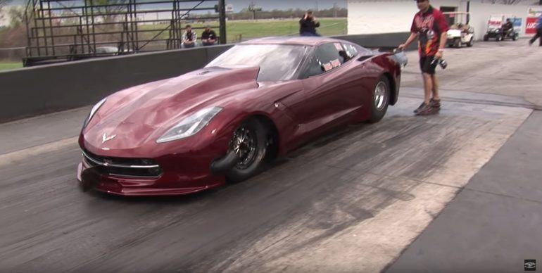 Watch A 4,000+ HP Drag Corvette Take Flight | Corvsport.com