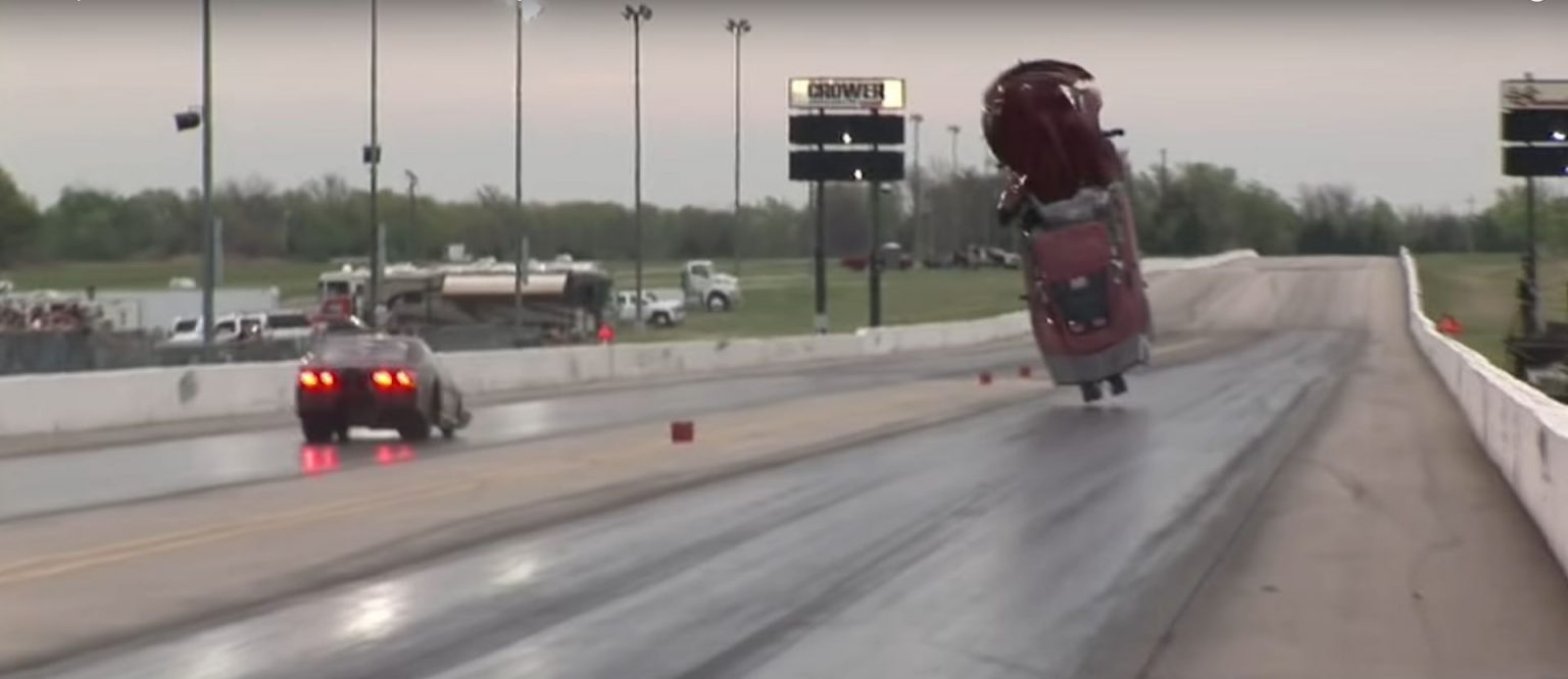 Watch A 4,000+ HP Drag Corvette Take Flight | Corvsport.com