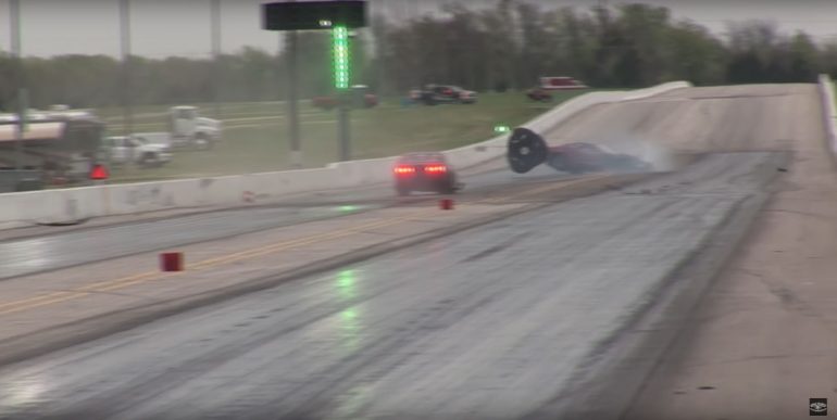 Watch A 4,000+ HP Drag Corvette Take Flight | Corvsport.com
