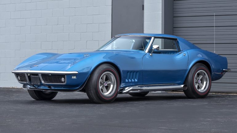 International Blue 1968 Chevrolet Corvette