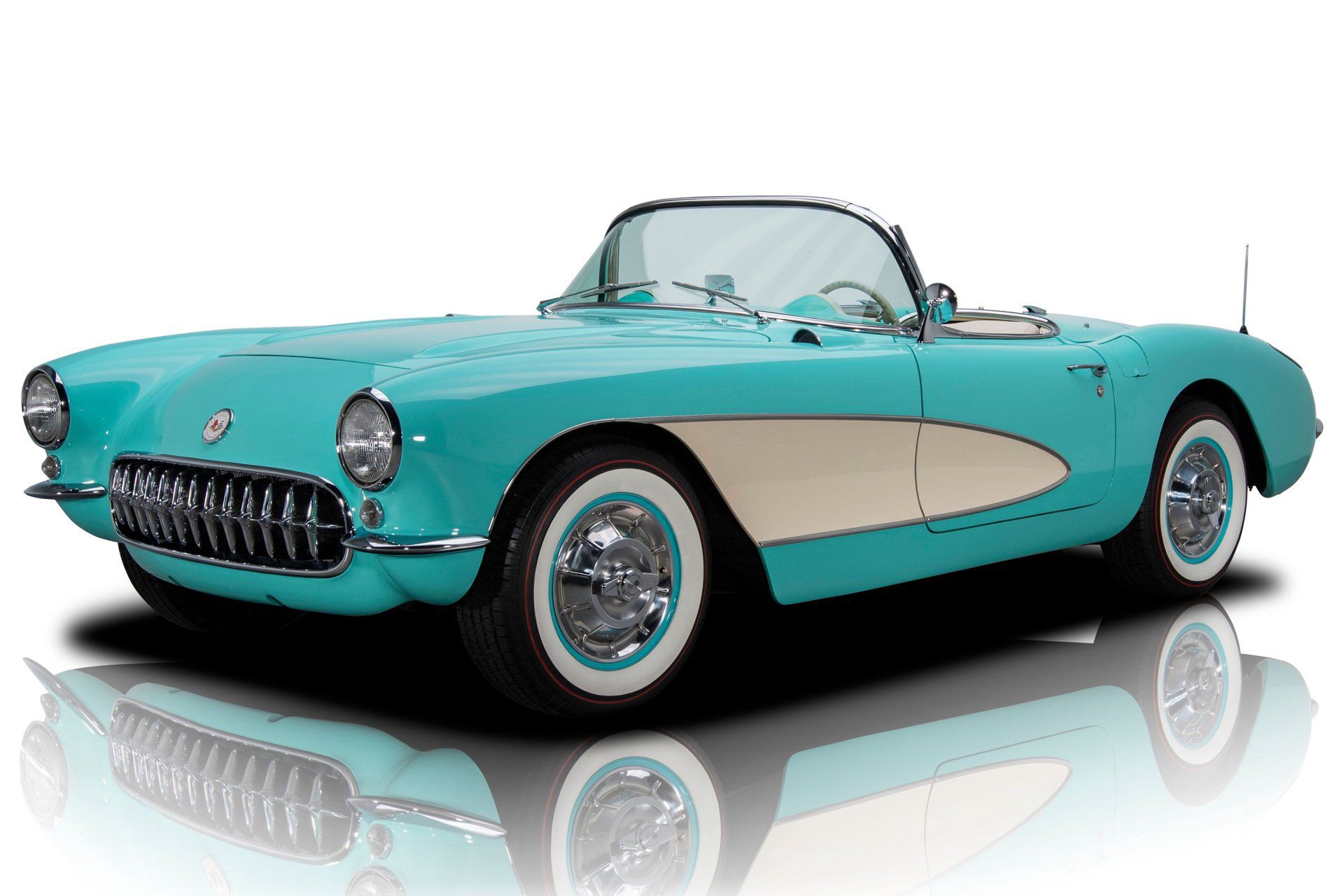 Cascade Green 1956 Chevrolet Corvette