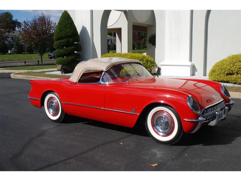 1954 Chevrolet Corvette Pricing, Factory Options, & Colors | CorvSport