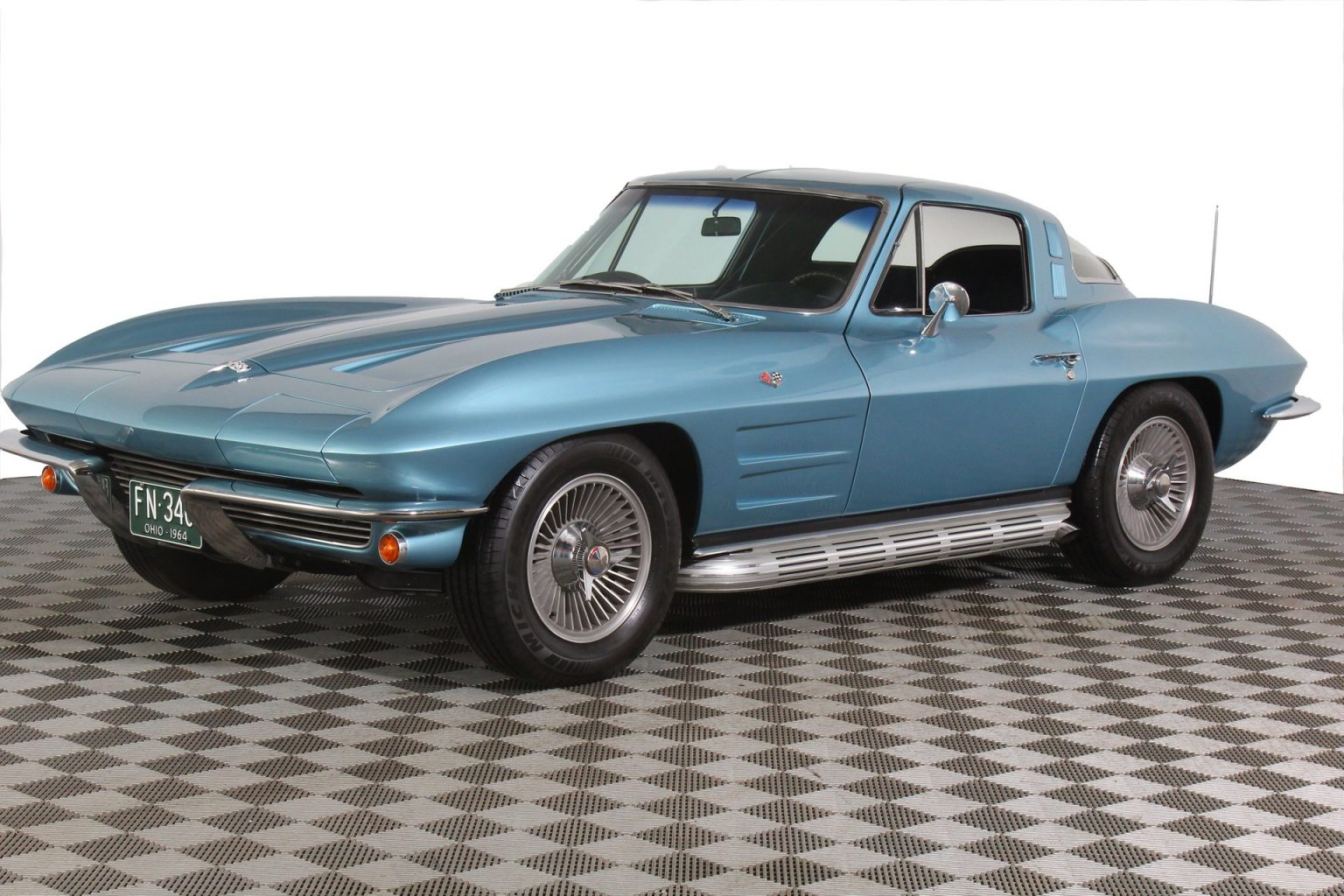 Silver Blue 1964 Chevrolet Corvette