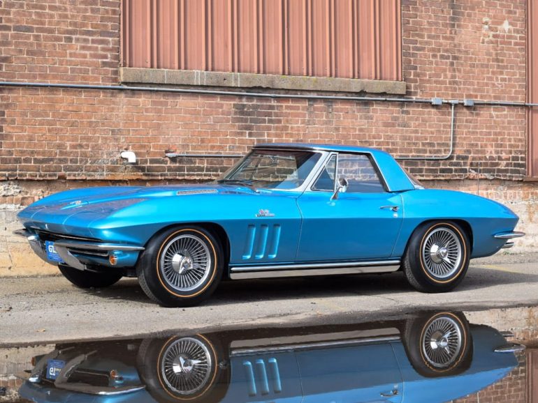 Nassau Blue 1965 Chevrolet Corvette