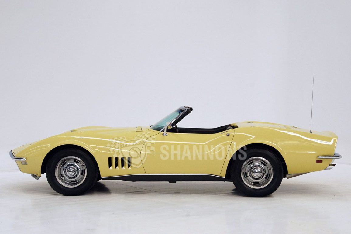 Safari Yellow 1968 Chevrolet Corvette