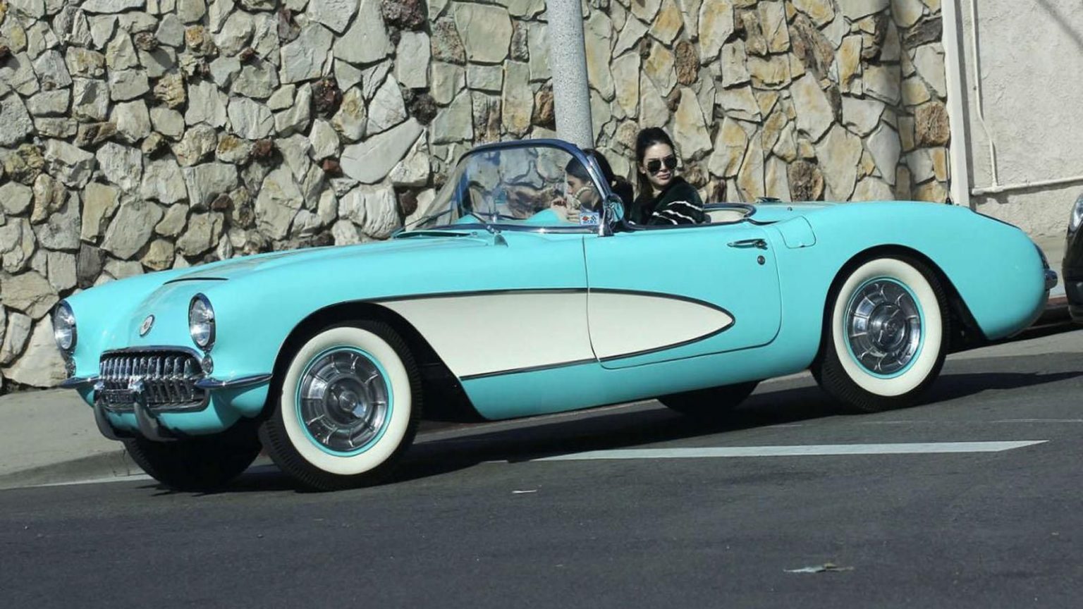 Cascade Green 1957 Chevrolet Corvette