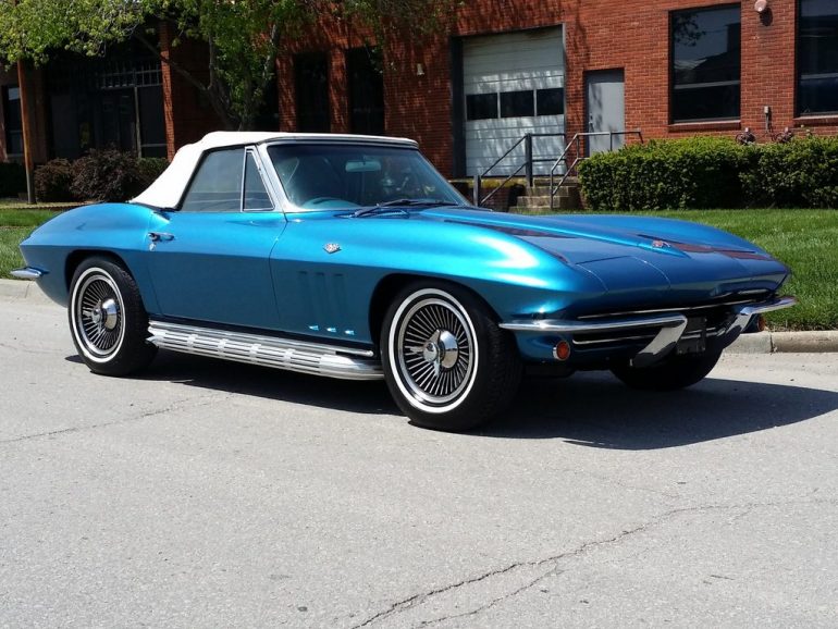 Nassau Blue 1965 Chevrolet Corvette