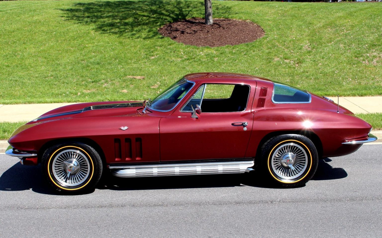 Milano Maroon 1965 Chevrolet Corvette