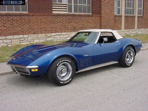 Bridgehampton Blue 1970 Chevrolet Corvette
