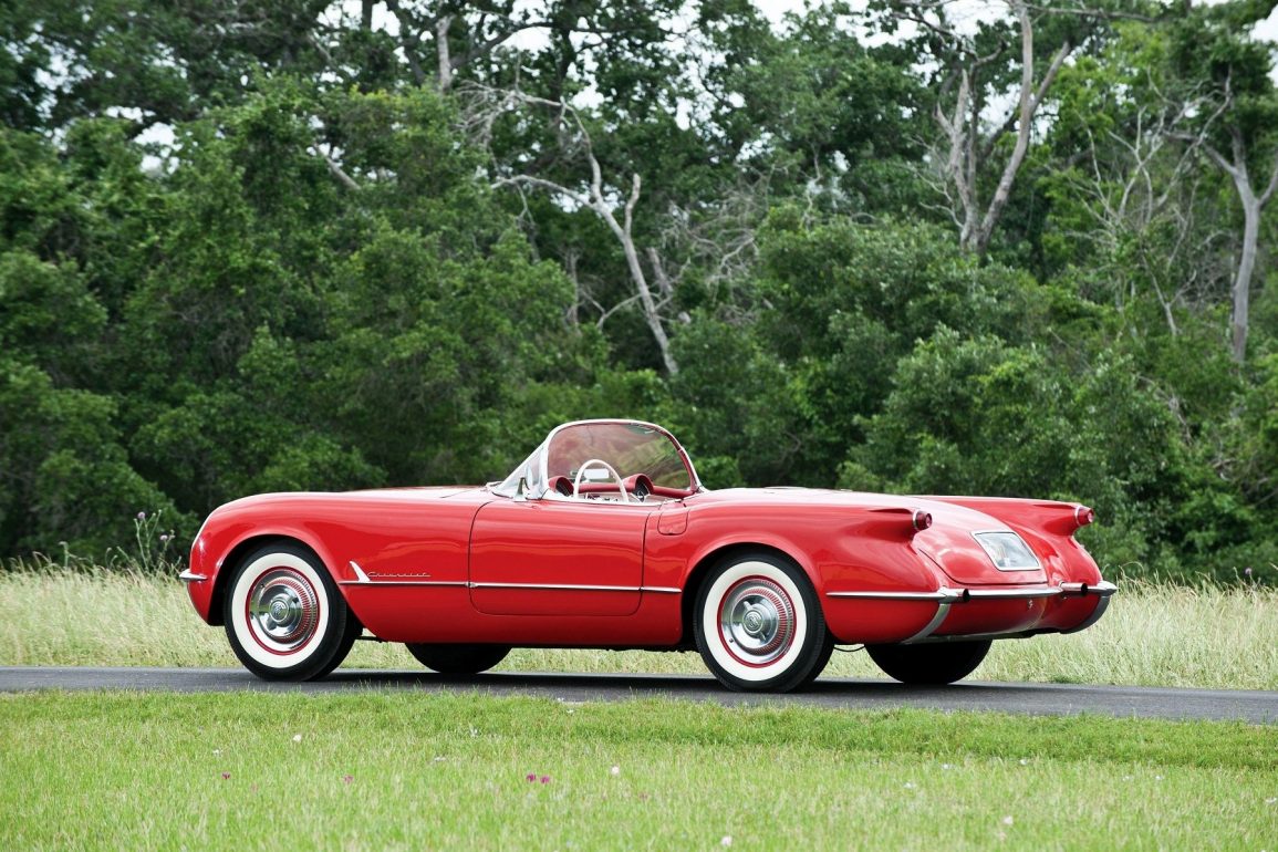 Sportsman Red 1954 Chevrolet Corvette