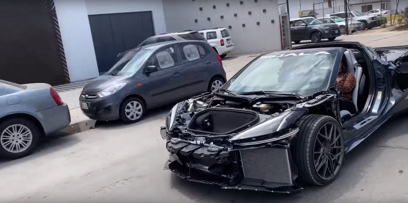 Sigala Designs Drives Their Corvette C8 With No Body Panels