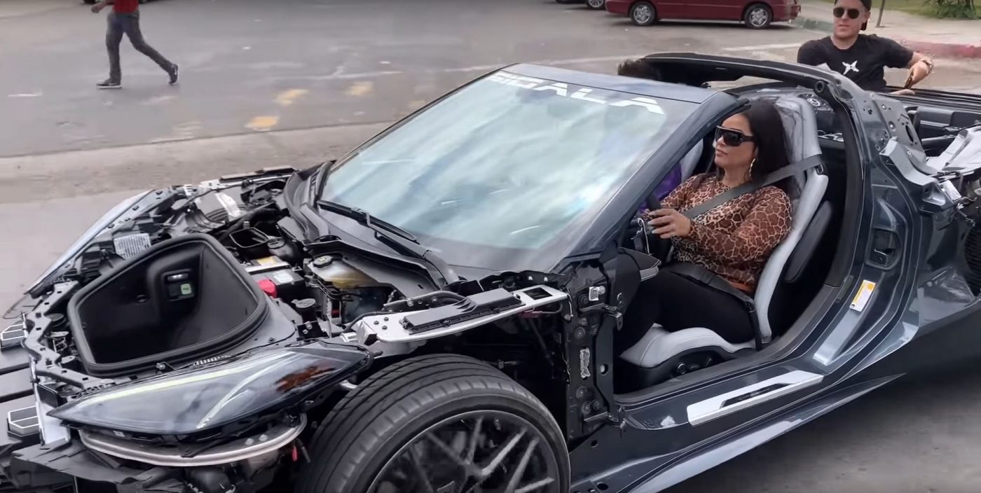 Sigala Designs Drives Their Corvette C8 With No Body Panels