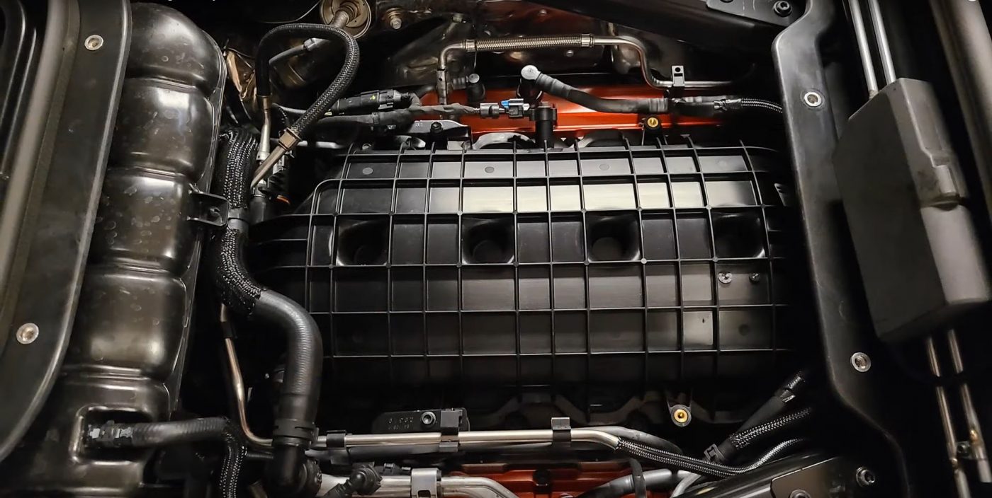 New Corvette C8 HTC Owner Shows The Engine Bay | Corvsport.com