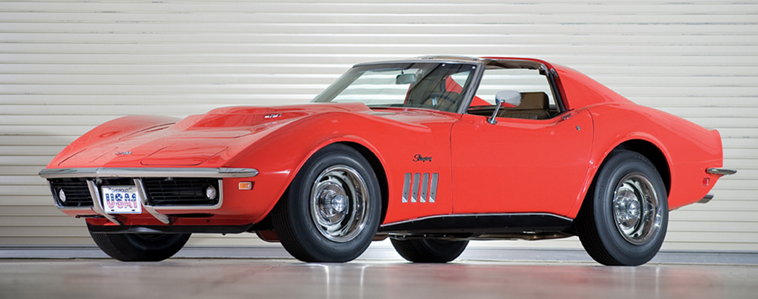 Rally Red 1968 Chevrolet Corvette