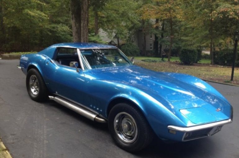 LeMans Blue 1968 Chevrolet Corvette