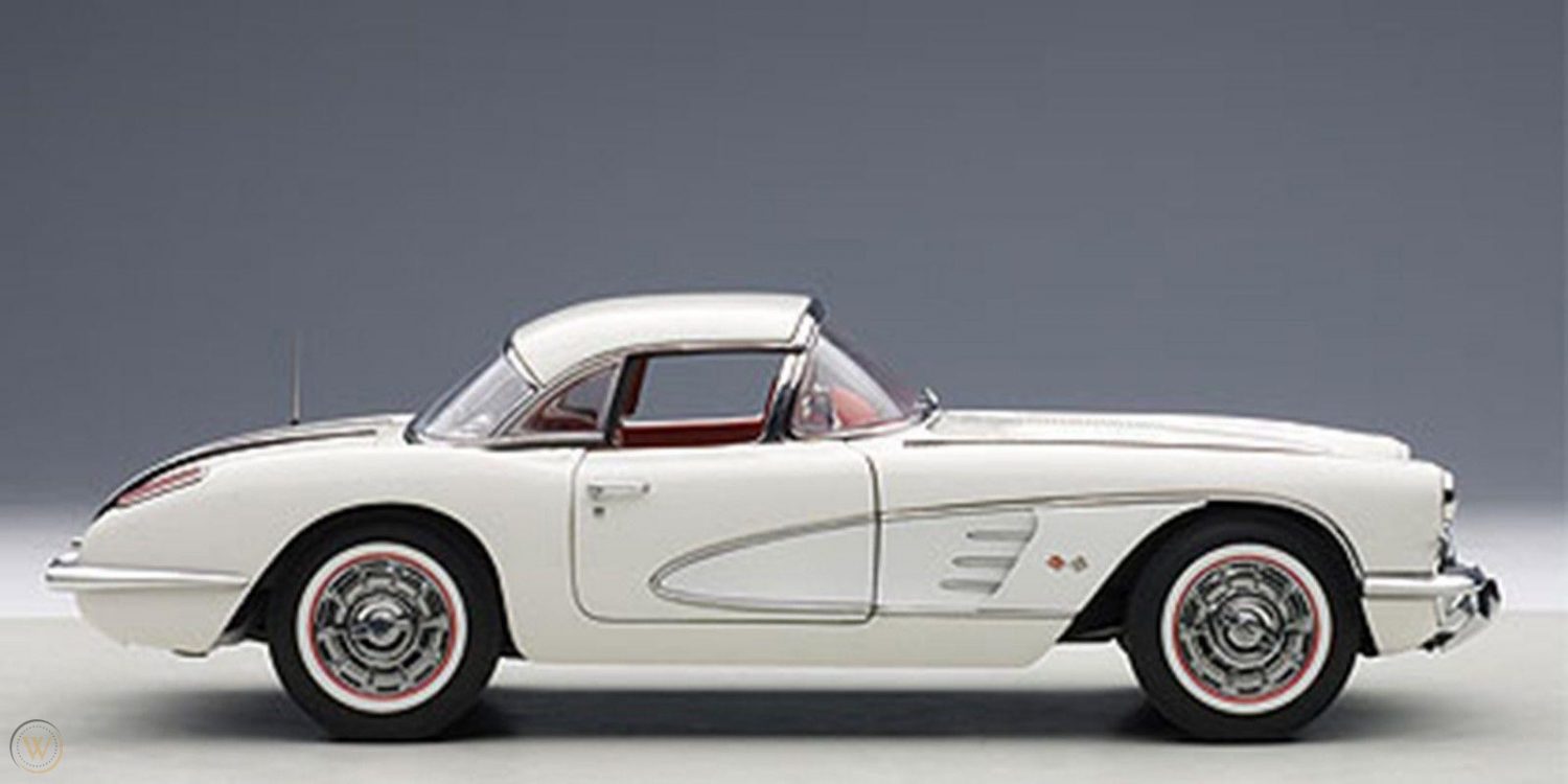 Snowcrest White 1958 Chevrolet Corvette