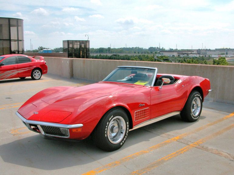 Monza Red 1970 Chevrolet Corvette