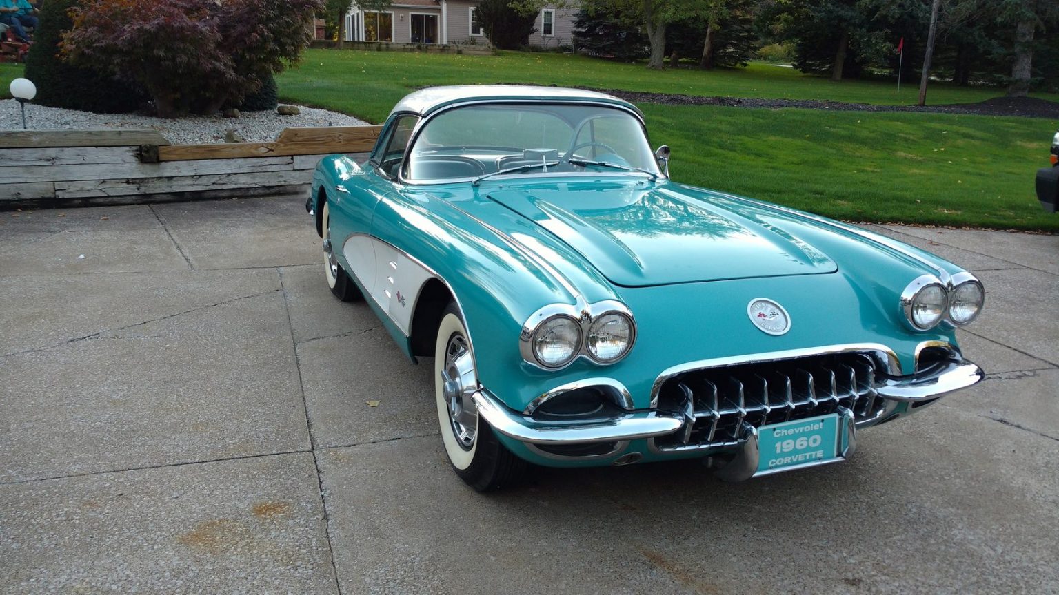 Tasco Turquoise 1960 Chevrolet Corvette