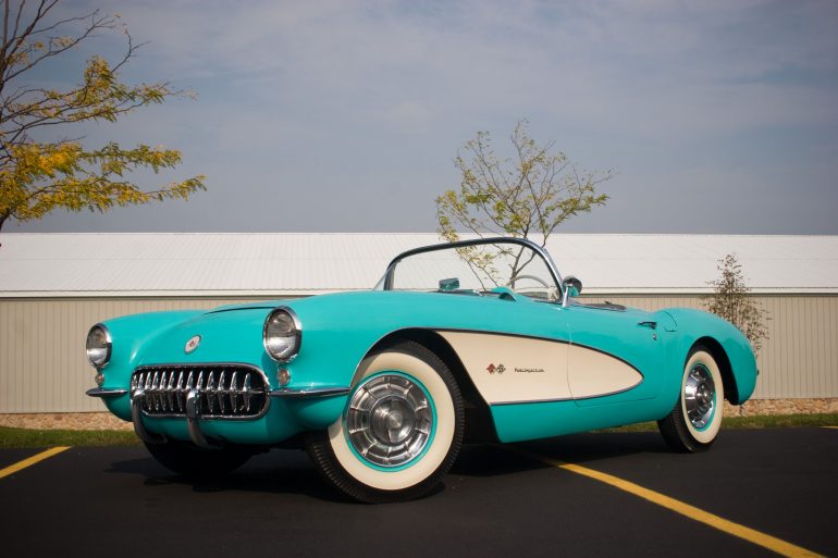 Cascade Green 1957 Chevrolet Corvette