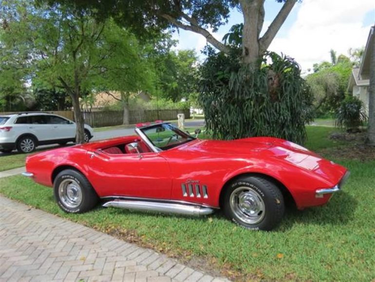 Rally Red 1968 Chevrolet Corvette
