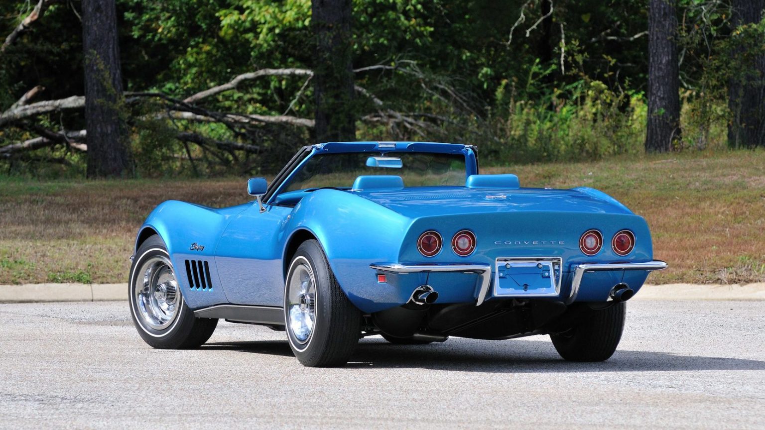 LeMans Blue 1969 Chevrolet Corvette
