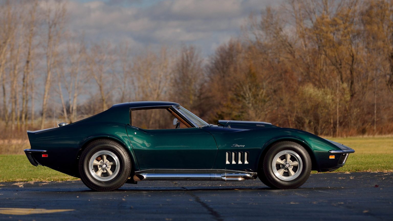 Fathom Green 1969 Chevrolet Corvette