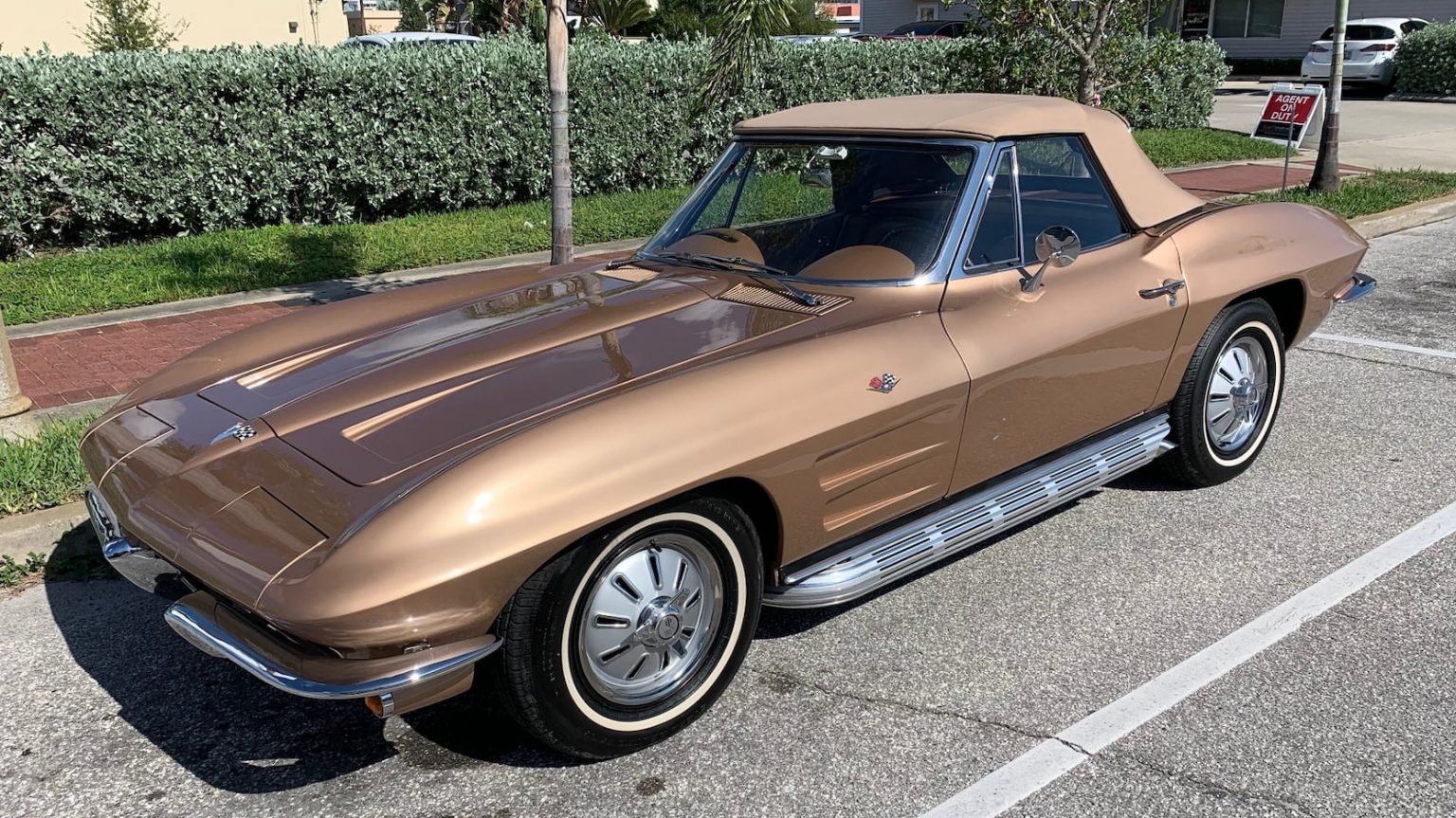 Saddle Tan 1964 Chevrolet Corvette