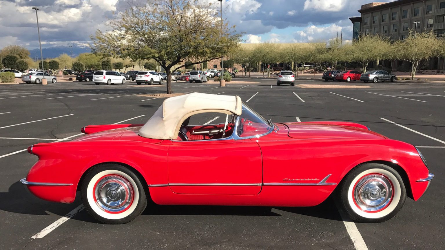 Sportsman Red 1954 Chevrolet Corvette