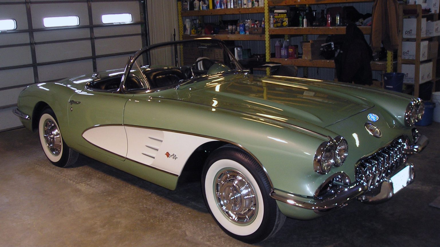 Cascade Green 1960 Chevrolet Corvette