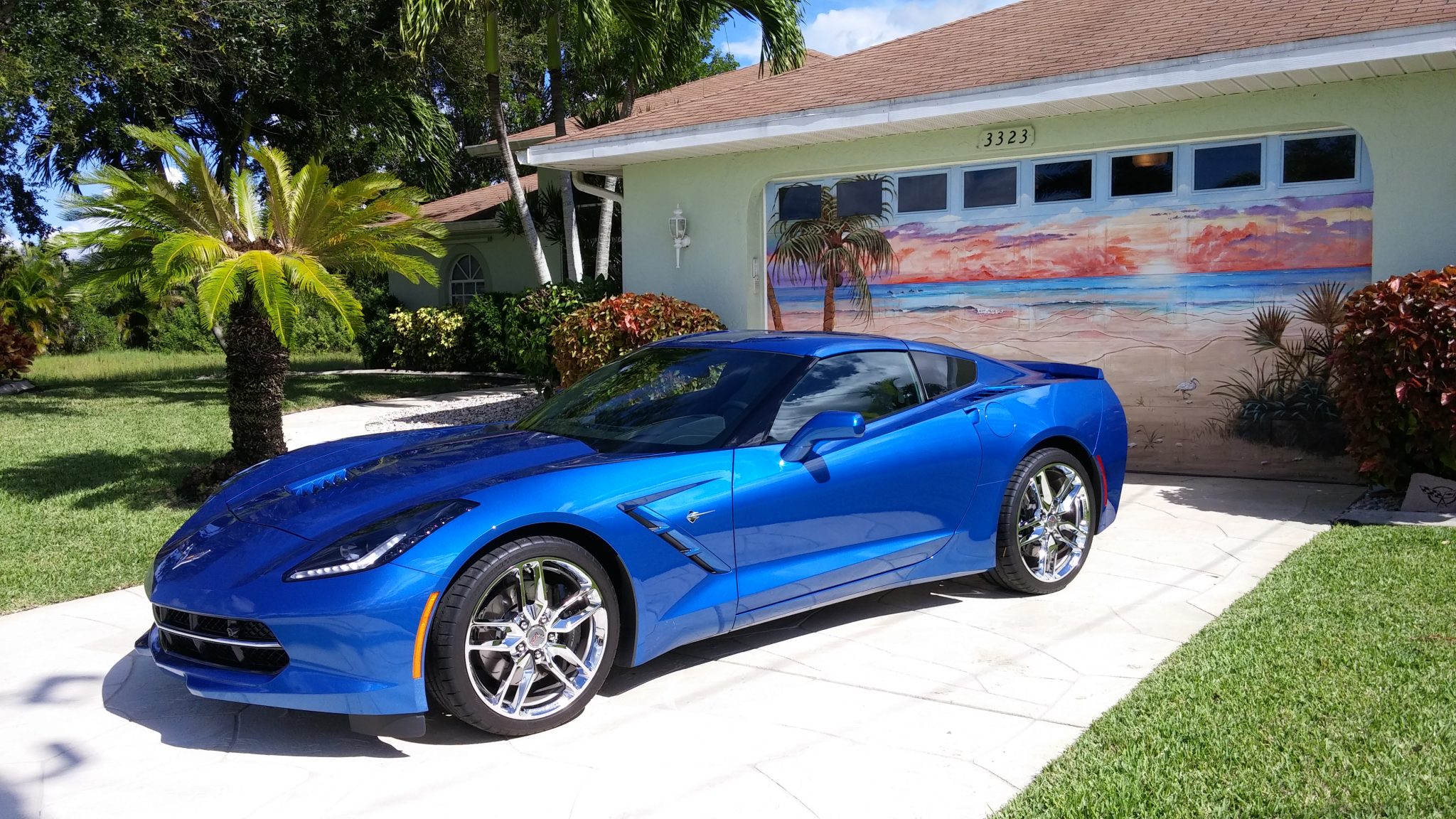 Laguna Blue 2016 Chevrolet Corvette