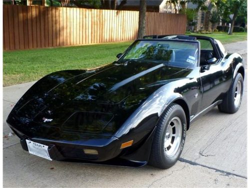 Black 1979 Chevrolet Corvette