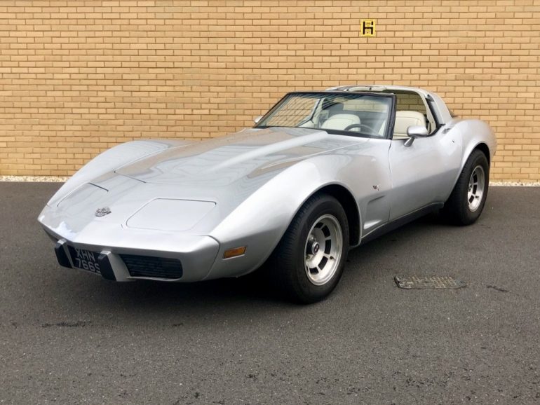Classic White 1977 Chevrolet Corvette