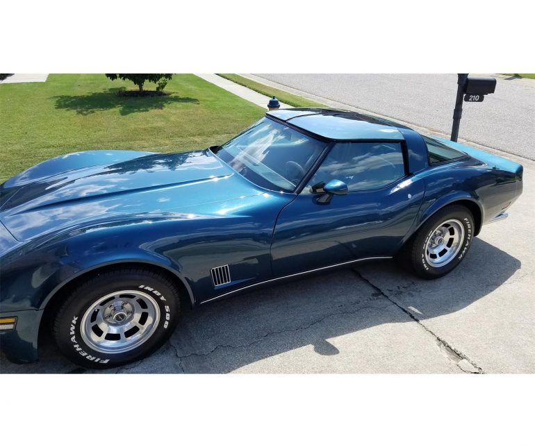 Dark Blue 1981 Chevrolet Corvette