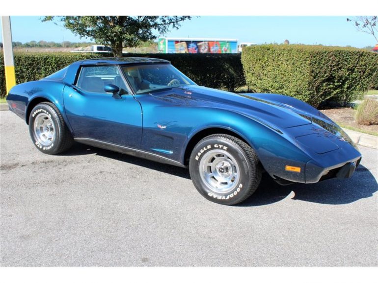 Bright Blue 1981 Chevrolet Corvette