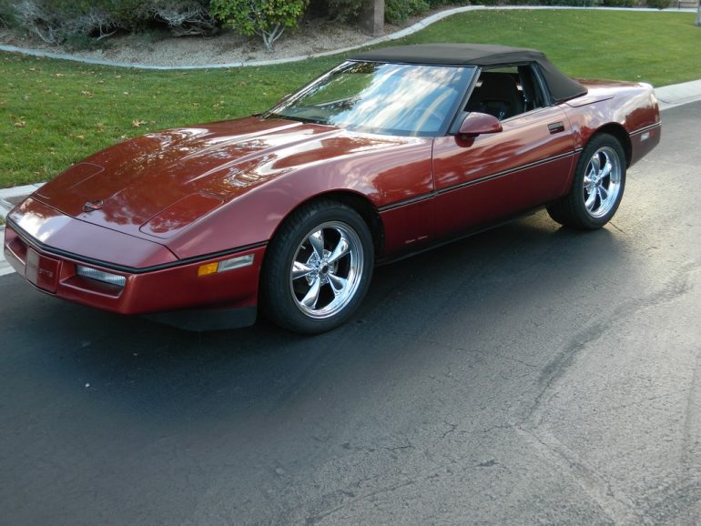 Dark Red 1989 Chevrolet Corvette