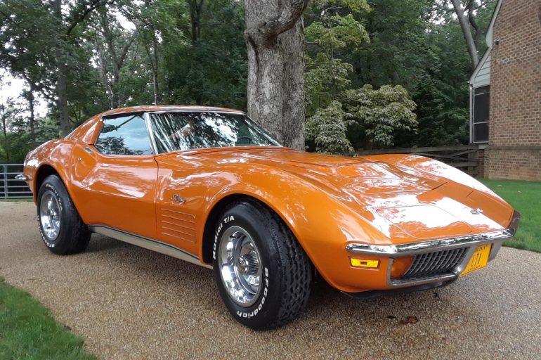 Ontario Orange 1972 Chevrolet Corvette