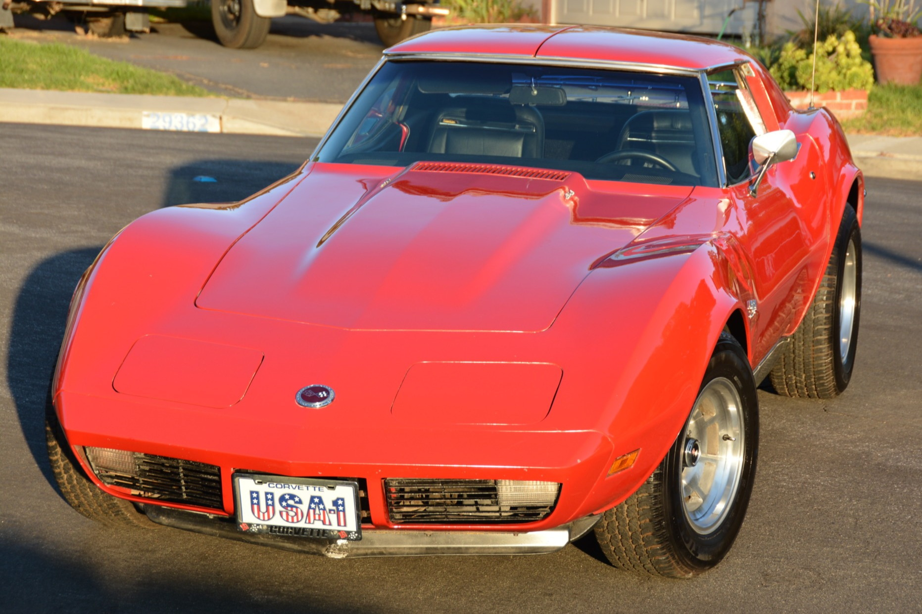 Mille Miglia Red 1973 Chevrolet Corvette