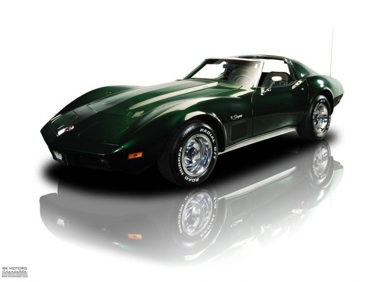 Dark Green 1974 Chevrolet Corvette