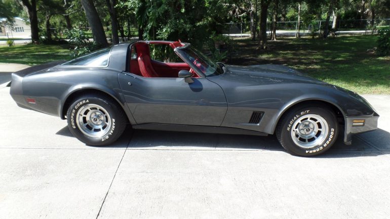 Charcoal 1981 Chevrolet Corvette