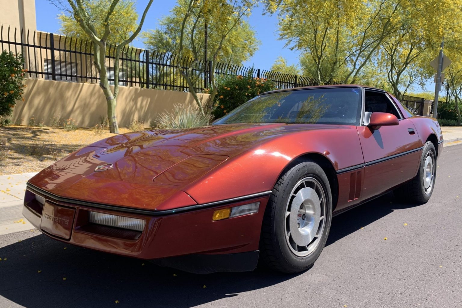 Dark Red 1986 Chevrolet Corvette