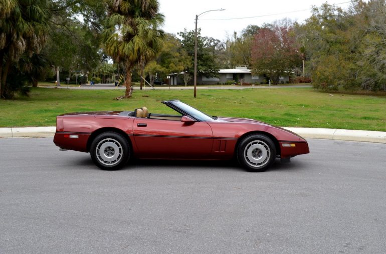 Dark Red 1987 Chevrolet Corvette
