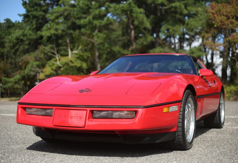 Bright Red 1991 Chevrolet Corvette