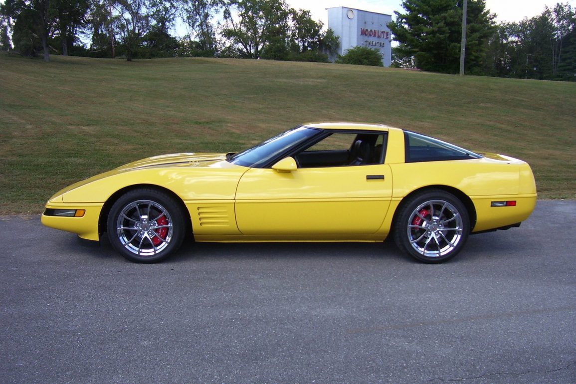 Competition Yellow 1993 Chevrolet Corvette