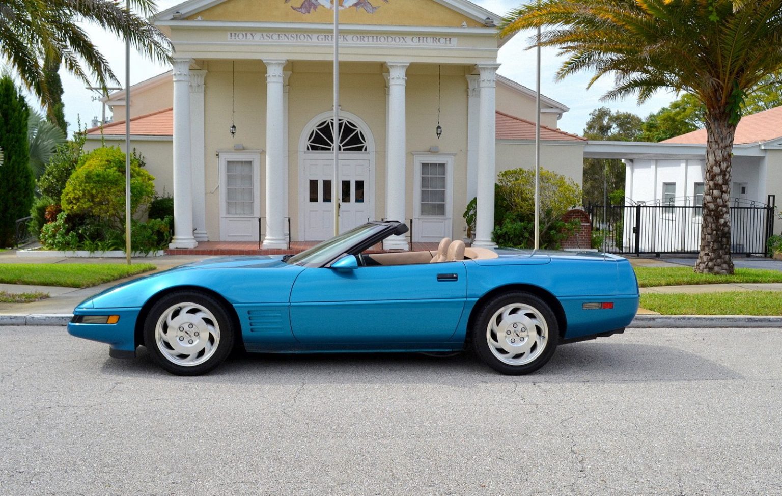 Bright Aqua 1994 Chevrolet Corvette